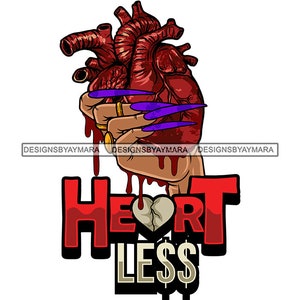 Heartless Woman Hands Human Heart Bleeding Blood Dripping Agony Sorrow ...