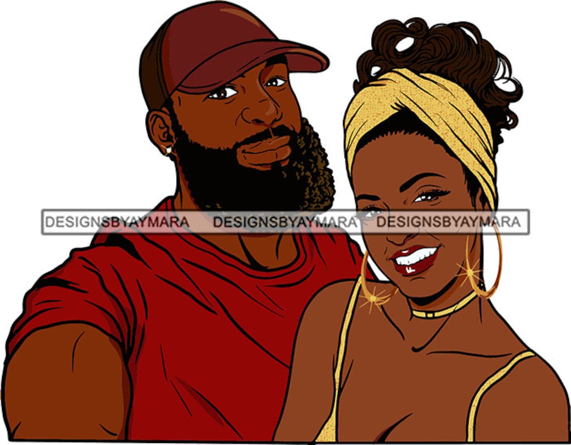 Afro Black Couple Relationship Goals Soulmates Lovely Team Etsy
