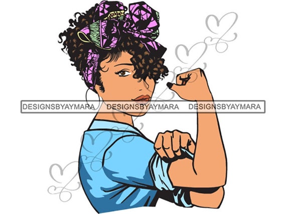 Afro Woman Png Color Design African-american Ethnicity Classy | Etsy