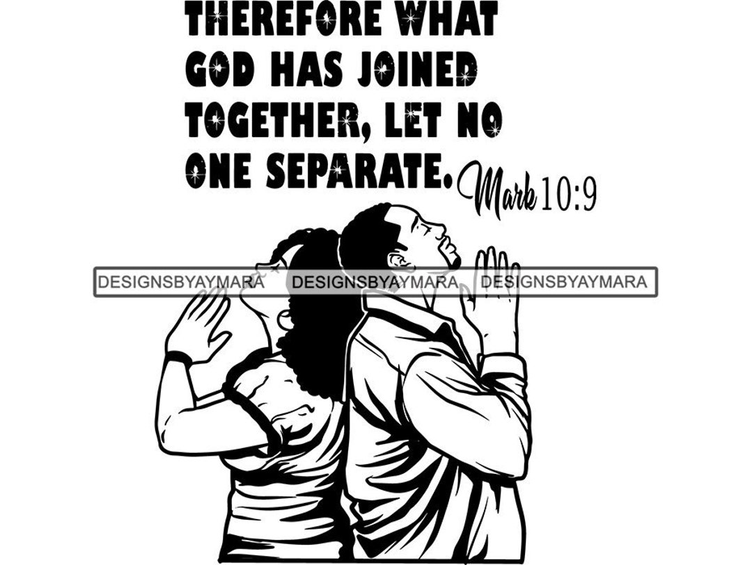 Black Couple Praying God Lord Prayers Pray Respect True Love Happiness ...