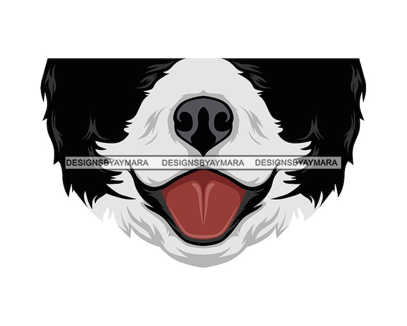 Funny Half Face Comic Cute Designs for Mask Lips Bizarre | Etsy