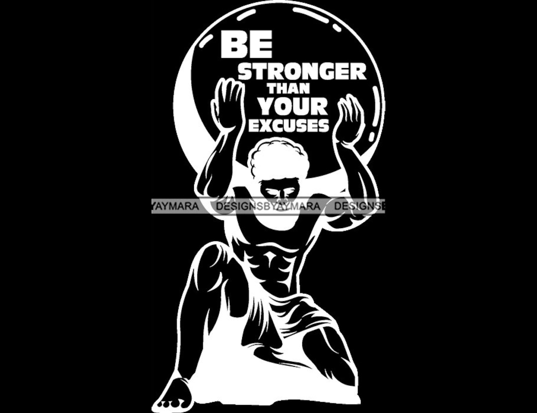 Be Stronger Than Your Excuses Fitness Motivational Quotes Bodybuilders ...