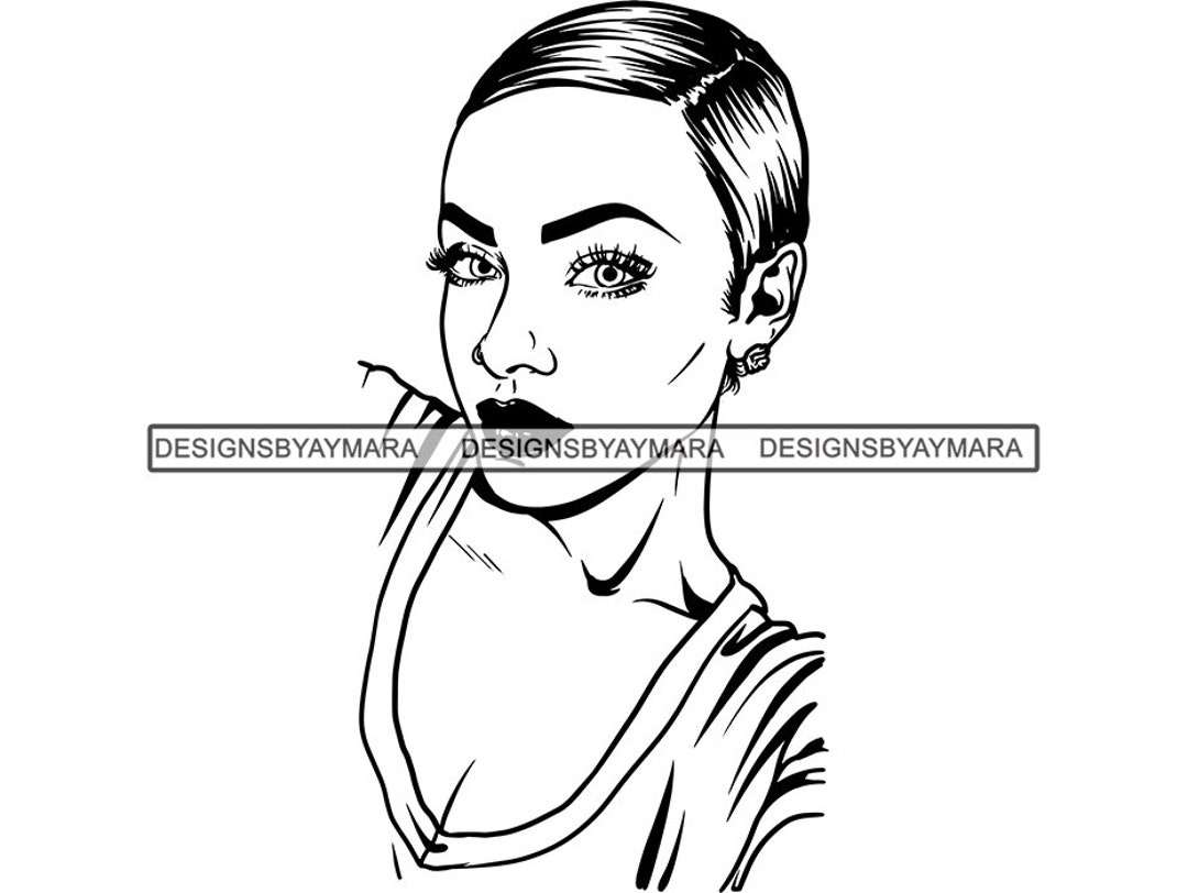 Pretty Woman Svg Confident Fabulous Sexy Stylish Cute Goddess Queen Cute Sexy Female Epspng