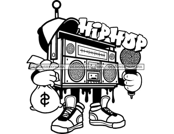 Cartoon Boombox