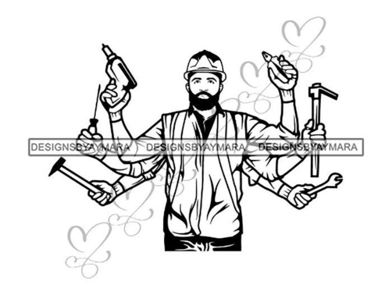 Handyman Service Repair Construction Carpenter Repairman Plumber ...