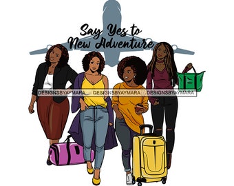 Ladies Getaway Vacation Trip Travel Adventure Best Friends - Etsy