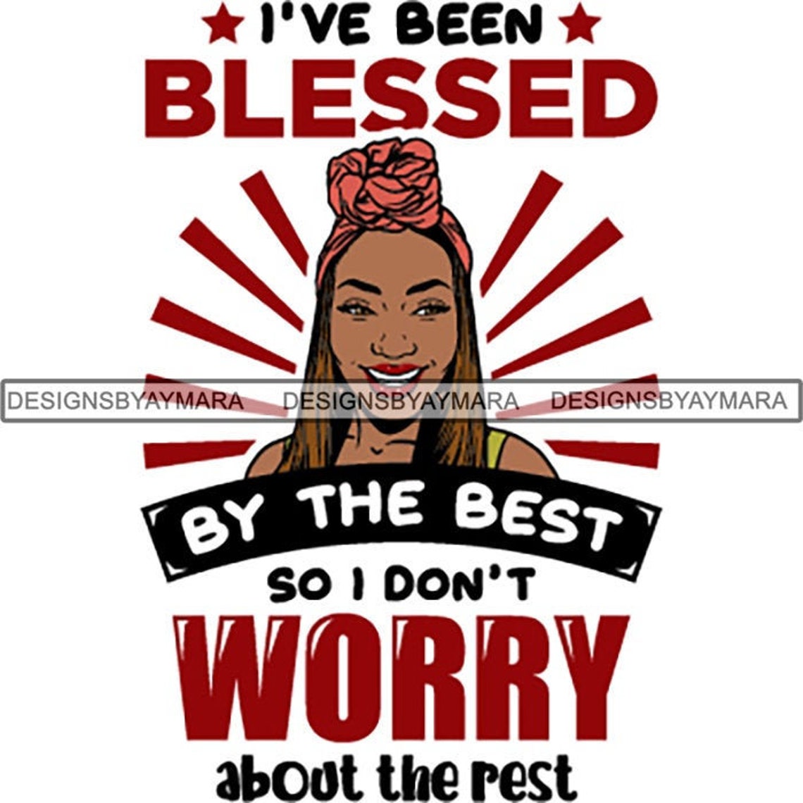 Black Woman Blessed Quote Svg Goddess Queen Melanin Popping Etsy