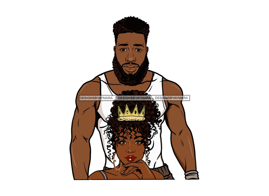 Afro Black Couple Relationship Goals Soulmates Lovely Team Etsy