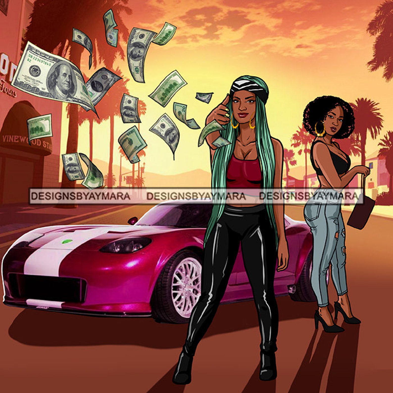 Bundle 20 Boss Lady Money Maker Queen Savage Hustler Sport Fancy Car ...