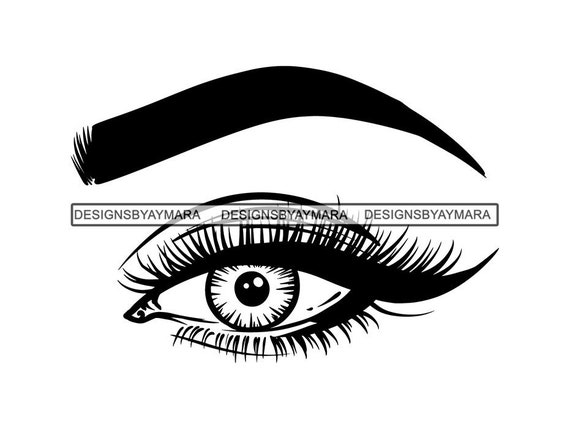 Eye Look Vision Human Female Ojos Sign Eyeball See Watching | Etsy