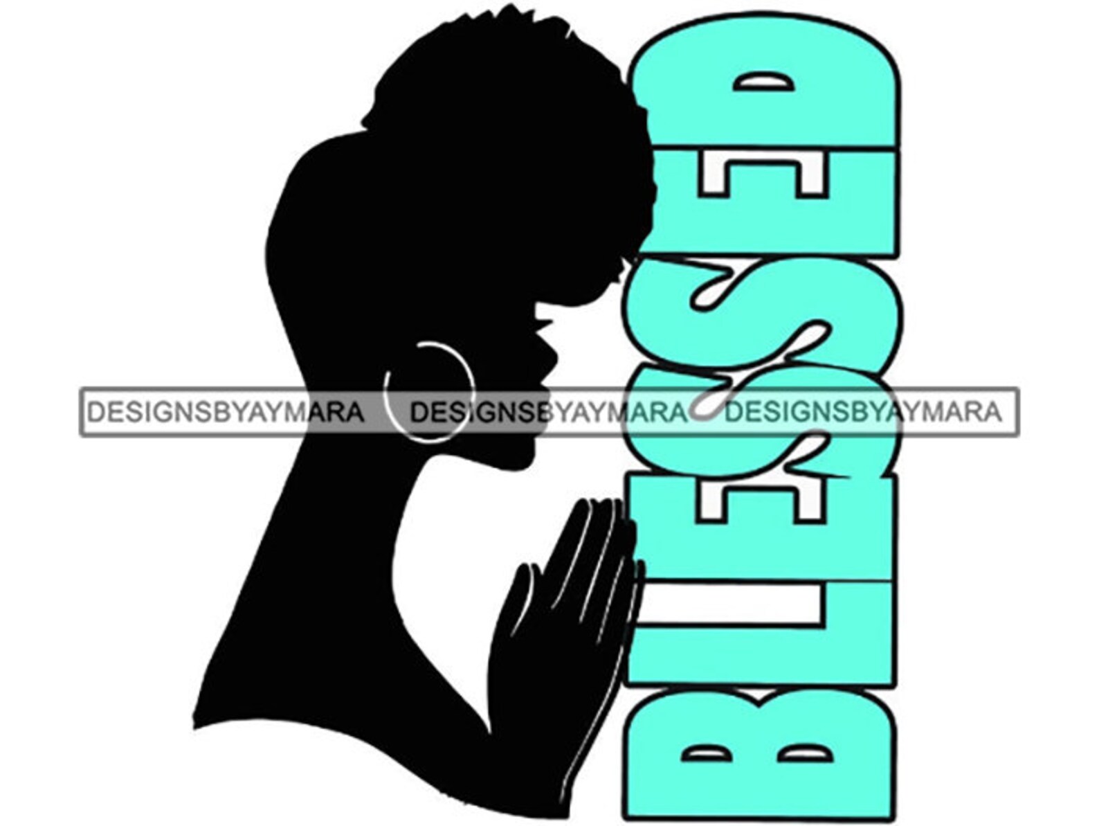 Black Woman Praying Quotes Queen African American Lady Nubian Diva ...