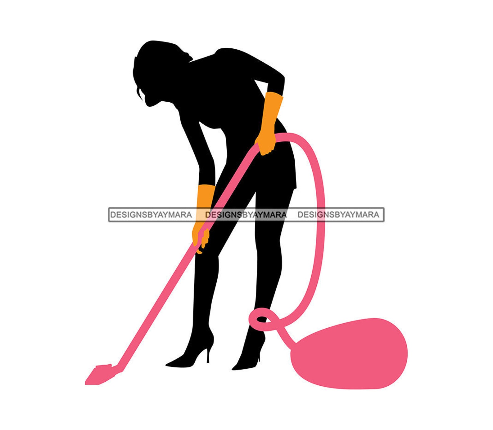 Cleaning Service Woman Housekepper Maid Houskeeping Service Cleaner ...