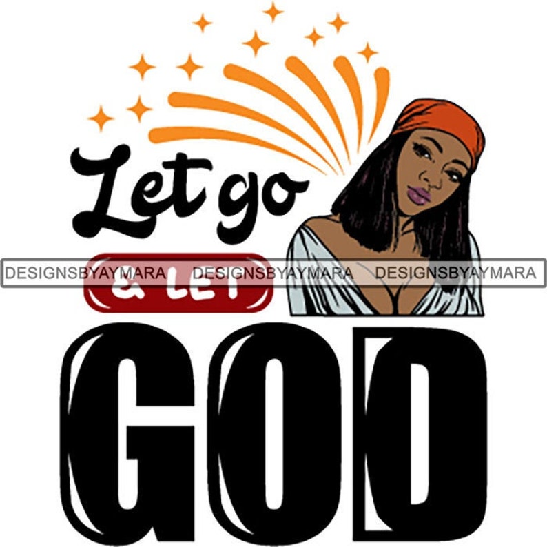Black Woman Blessed Life God Quotes Svg Goddess Queen Melanin Etsy