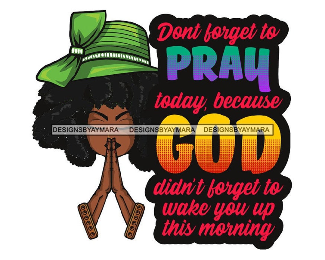 Afro Classy Lola SVG Church Lady Elegance Glamour Woman Quotes Hat ...