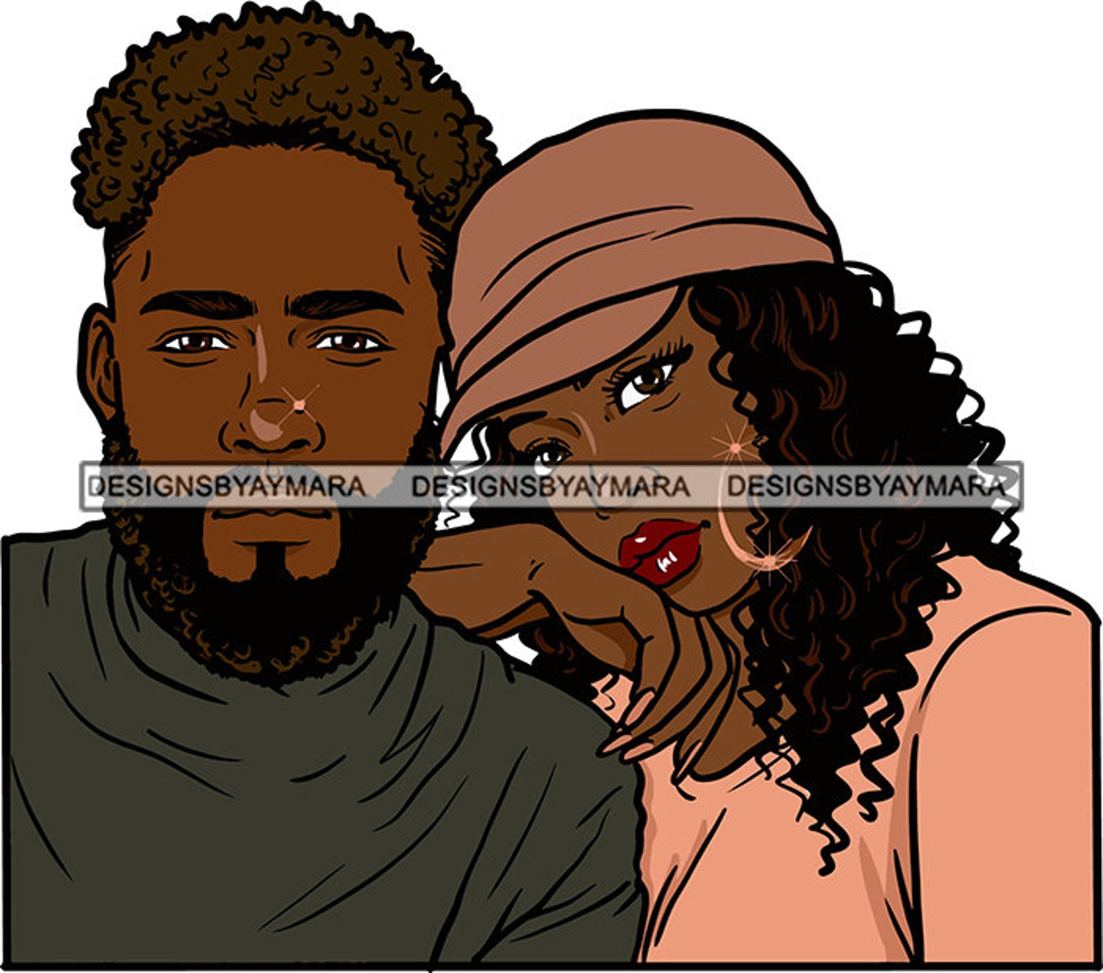 Afro Black Couple Relationship Goals Soulmates Lovely Team Etsy