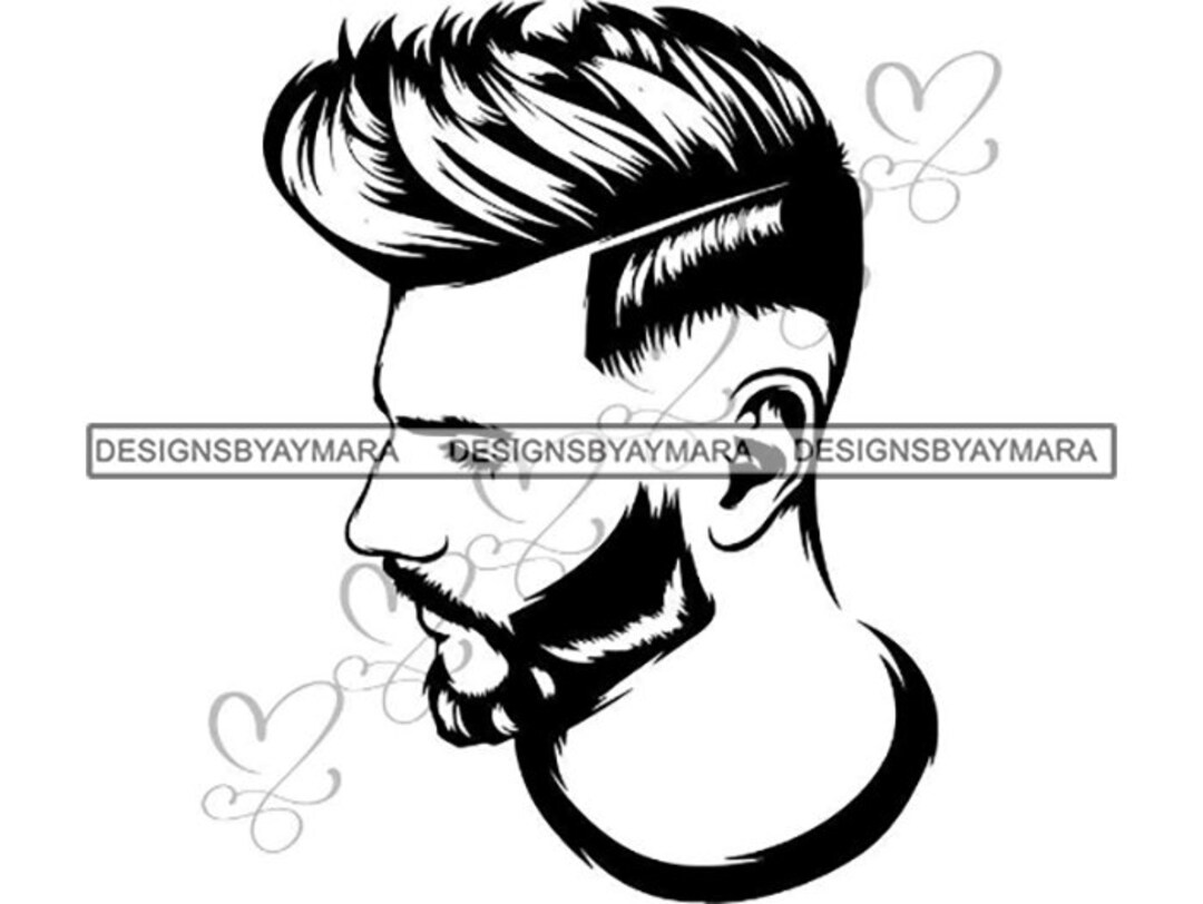 Haircut Barber Fashion Style Handsome Beard Mustache Retro Salon .SVG ... Haircut Barber Fashion Style Handsome Beard Mustache Retro Salon .SVG ...