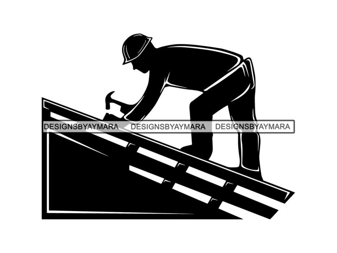 Roof Roofer Occupation Worker Construction Carpentry House Brick ...