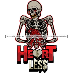Heartless Skull Human Heart Blood Grief Crying Bleeding Pain Heartbreak ...