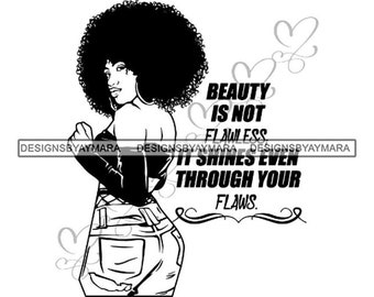 Afro Queen SVG Black Woman Nubian Classy Lady Afro Hairstyle - Etsy