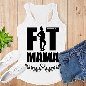 Fit Mama Cute Fitness Motivational Quotes Fit Healthy Body Physique ...