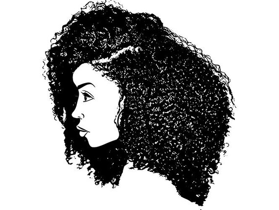 Natural Hair Svg Diva Black Woman Clip Art Black Ethnic Svg