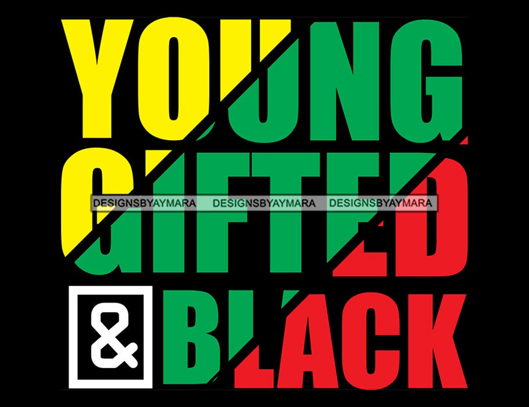 Young Gifted and Black African American Celebrate Black History Month ...