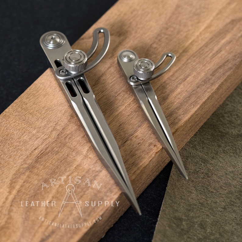 Leathercraft Wing Divider/leather Compass/scratch Compass/ - Etsy