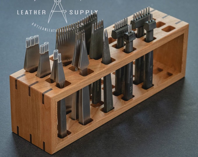 Leathercraft Pricking Iron / Chisel Tool Rack - Etsy