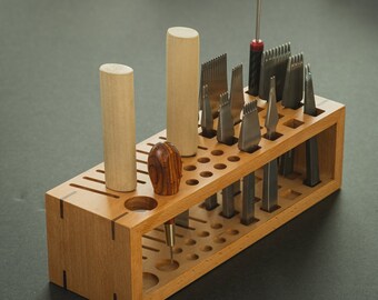 Leathercraft Pricking Iron / Chisel Tool Rack - Etsy