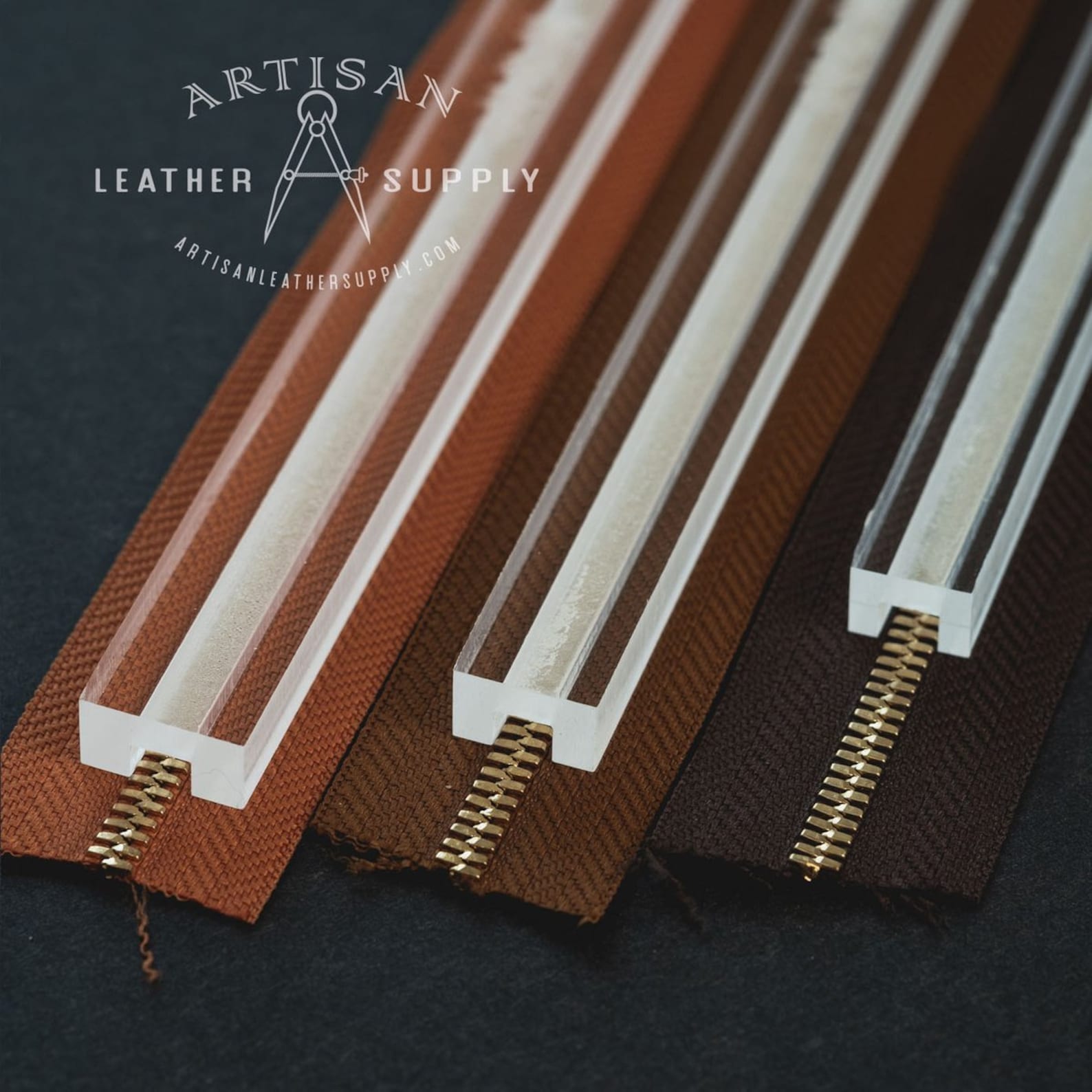 Acrylic Zipper Guide set of 3 - Etsy