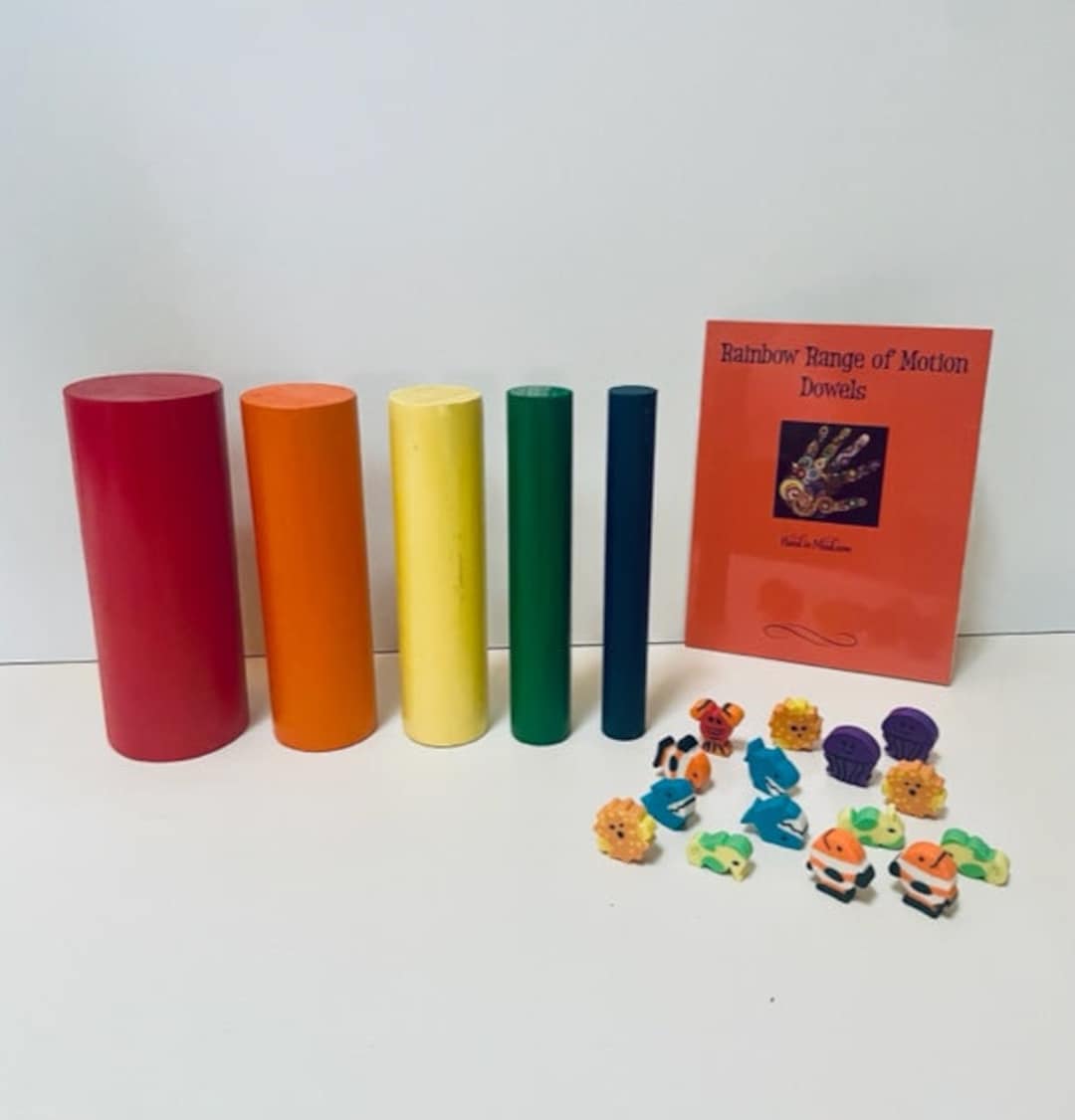 Feel the Progress! Rainbow Range of Motion Dowels - Etsy