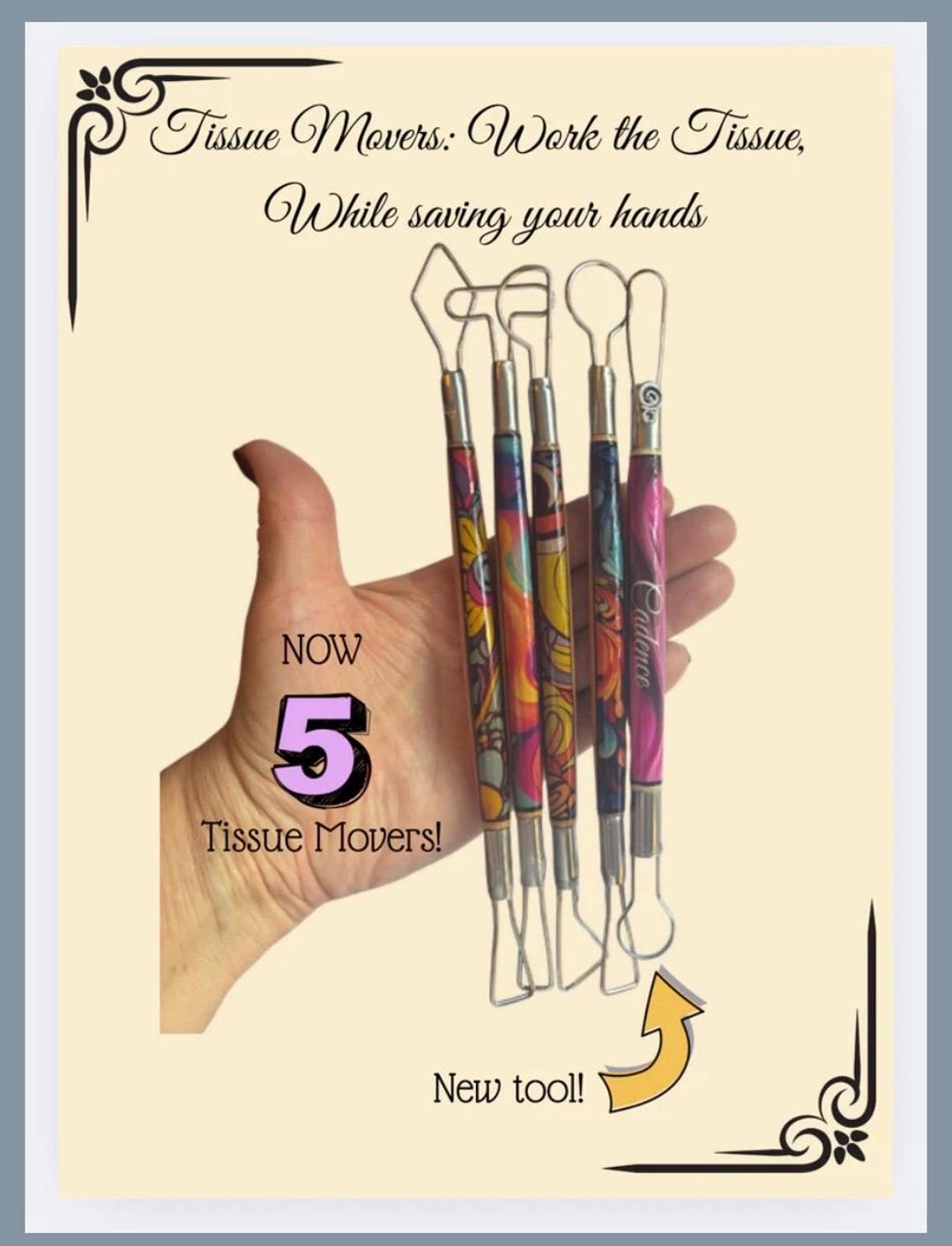 Hand Therapy IASTM, Tissue Movers, Soft Tissue Mobilization - Etsy