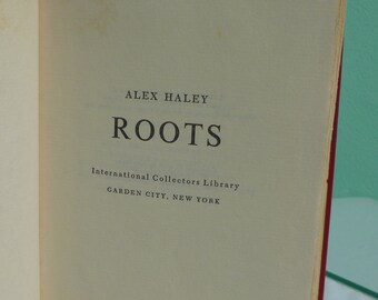 Roots by Alex Haley 1976 Signed First Edition Collectible Book - Etsy