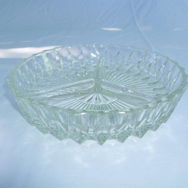 Crystal Pickle Dish - Etsy