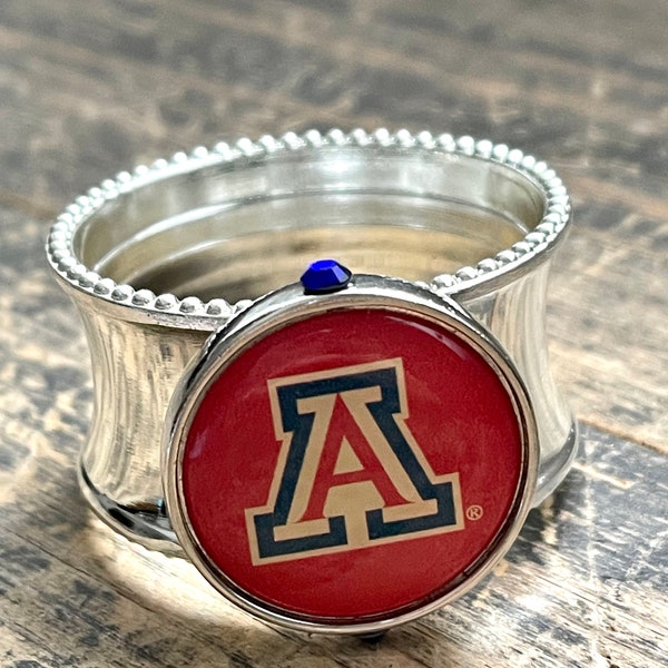 University of Arizona Ring - Etsy