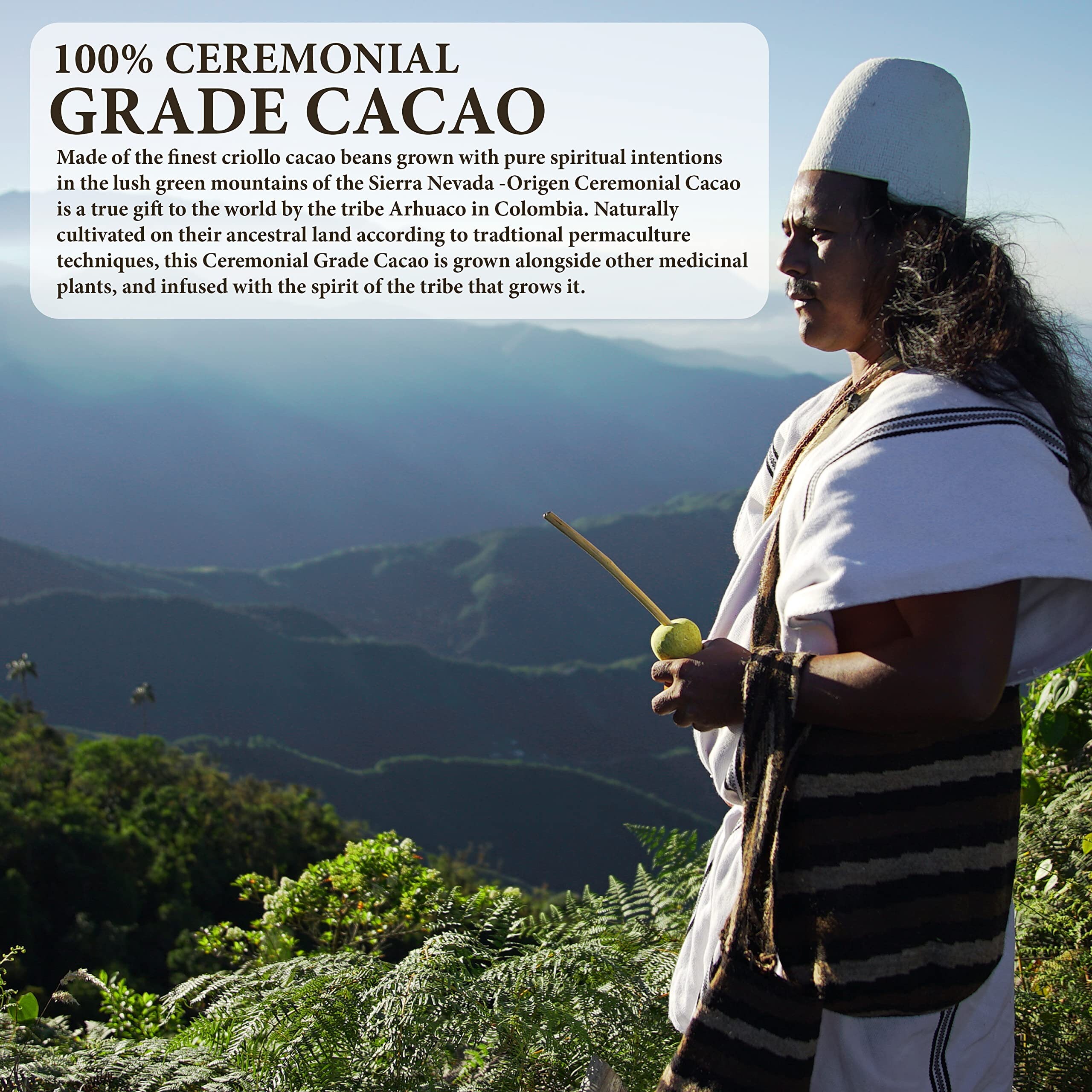 Origen 100% Pure Natural Ceremonial Cacao Sugar Free Anti-oxidant ...