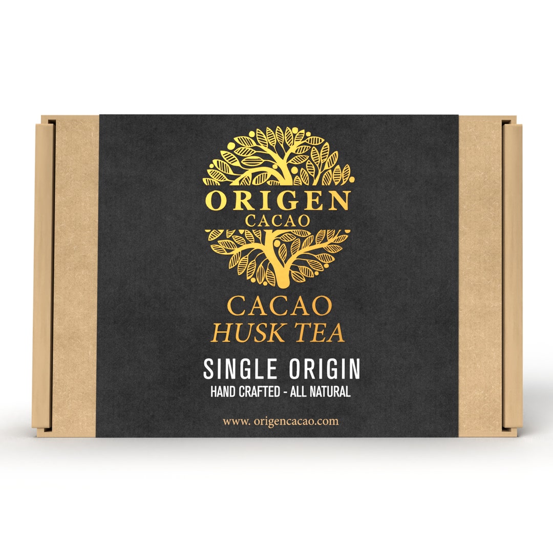 Origen Cacao Husk Tea - 100% Natural Herbal Tea, Caffeine-free Cacao ...
