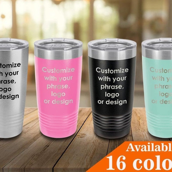 Engraved Company Logo Yeti Coffee Cups - Etsy