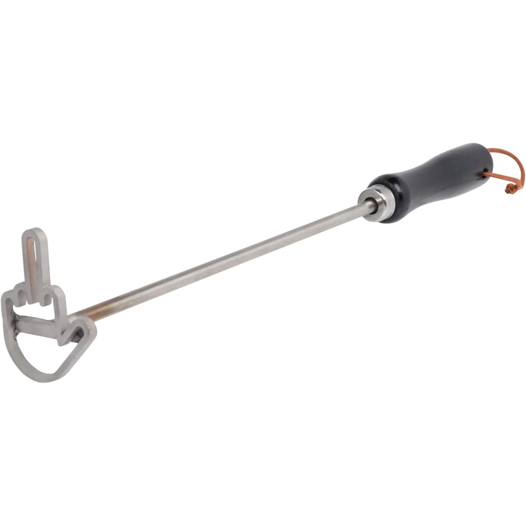 Middle Finger Branding Iron for Wood, Steaks & Leather | Funny Gag ...