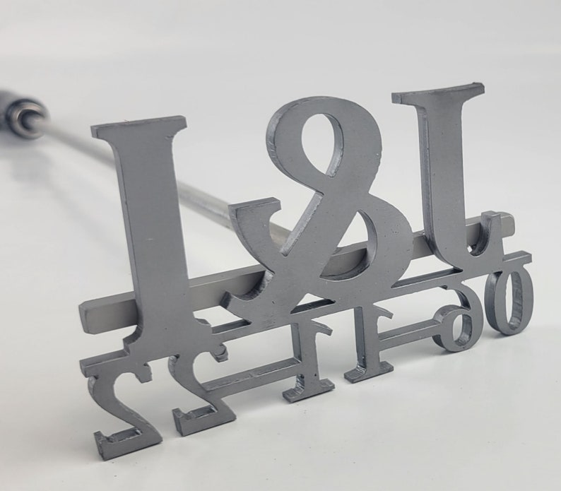 Wedding Branding Iron for Unity Ceremony Date and Initials - Etsy