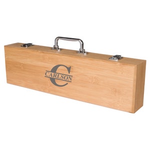 Personalized BBQ Set Grilling Gift for Men or Groomsmen 3 - Etsy