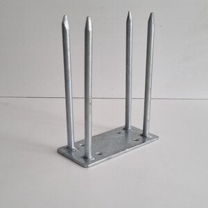 Galvanised Sculpture Support (secret Base) - Etsy