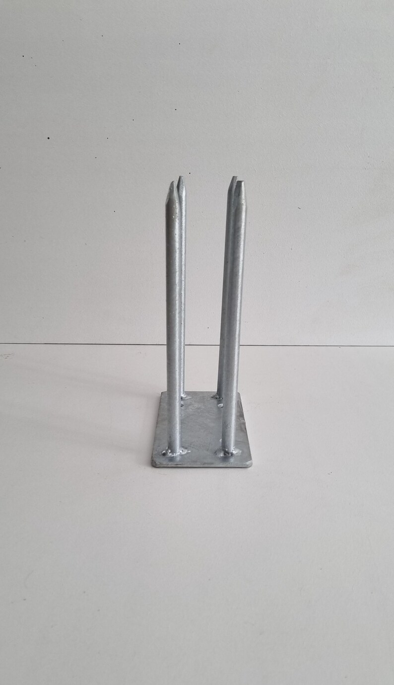 Galvanised Sculpture Support (secret Base) - Etsy