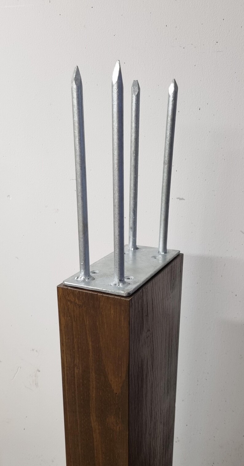 Galvanised Sculpture Support (secret Base) - Etsy