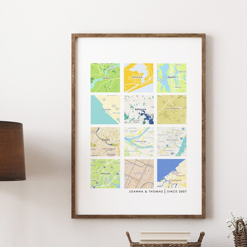 Adventure Map Love Story - Etsy