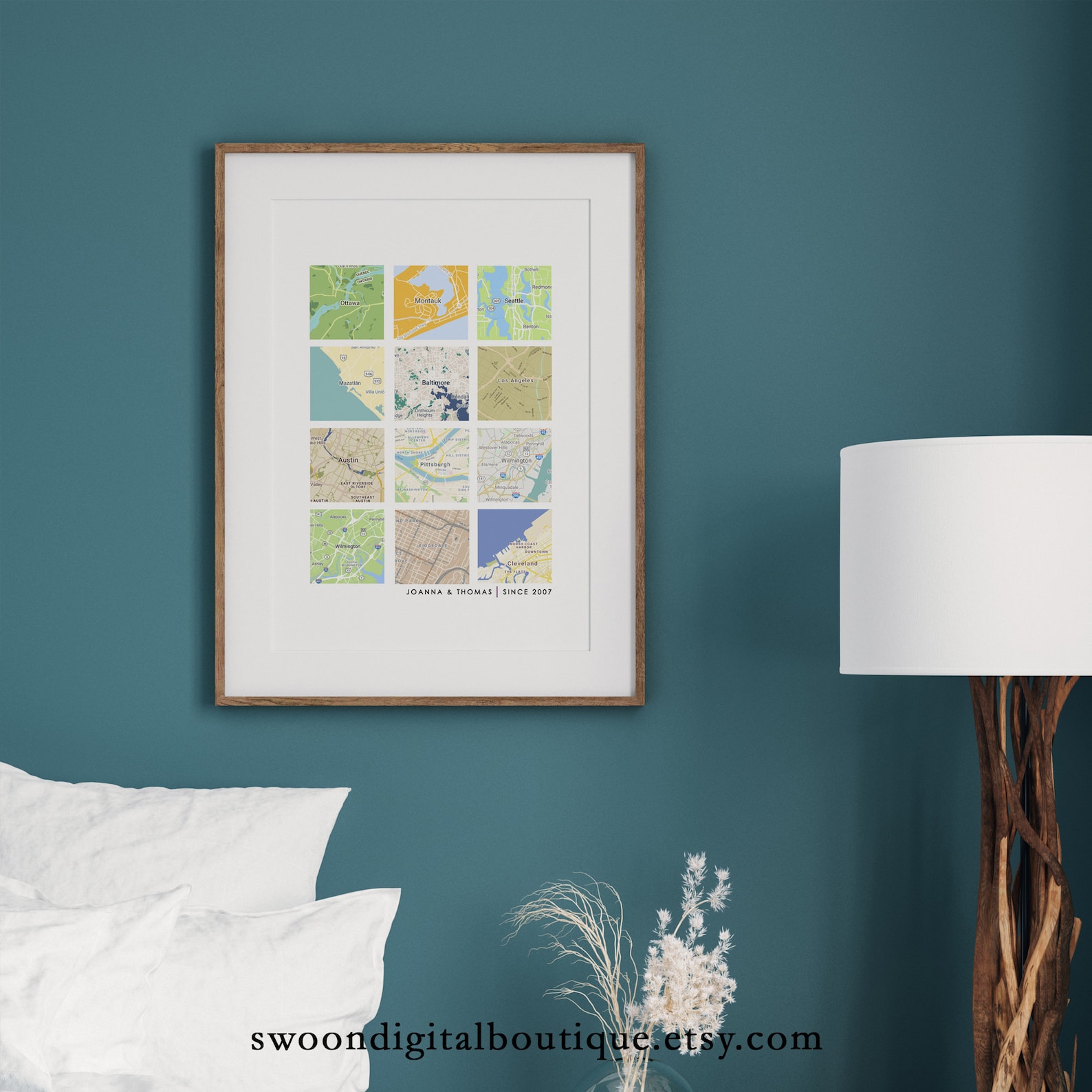 Adventure Maps, Maps of Places Lived, Places We've Been, Places Lived ...