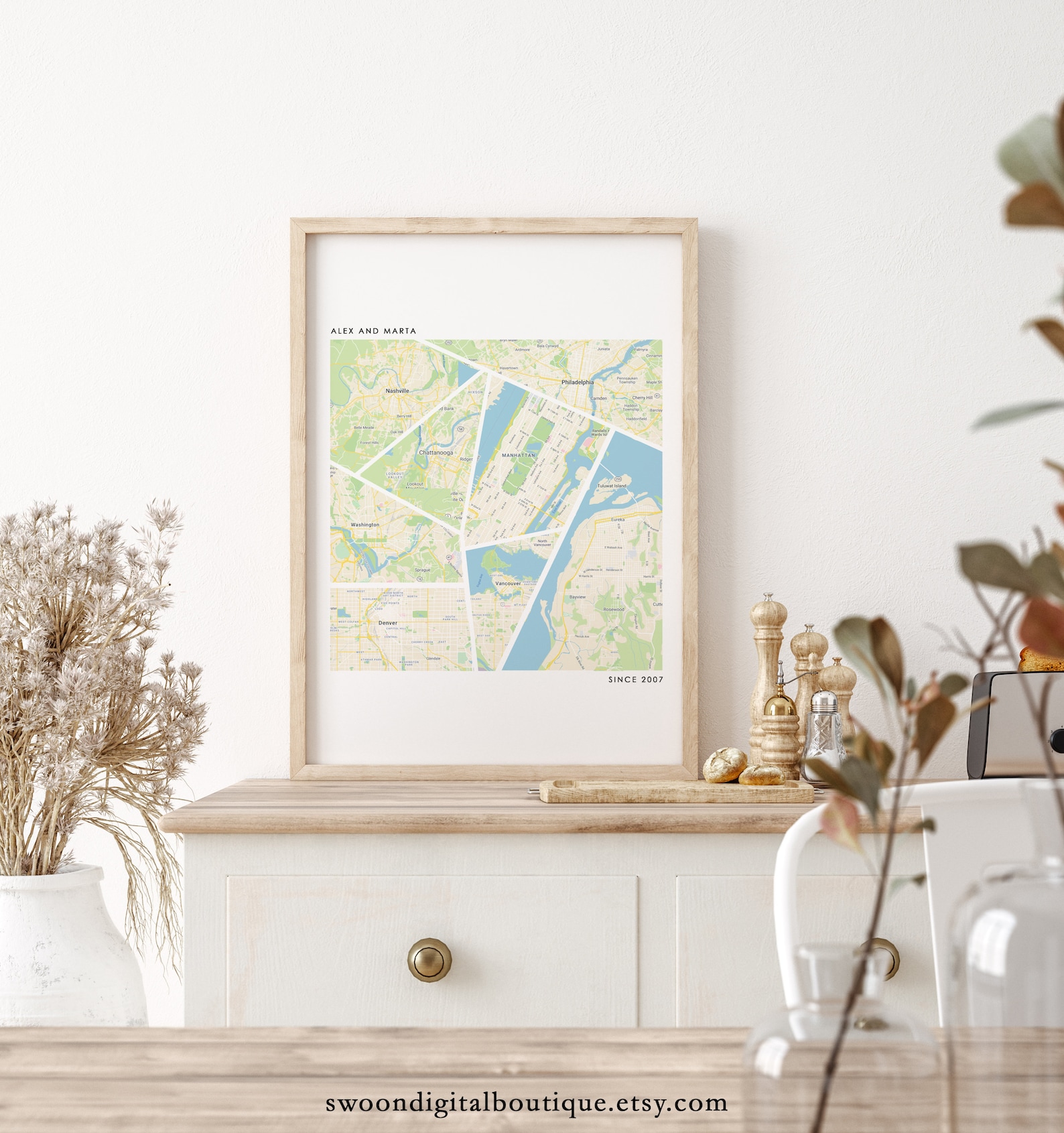 Love Map Our Love Map Love Map Print Our Travels Map Our - Etsy