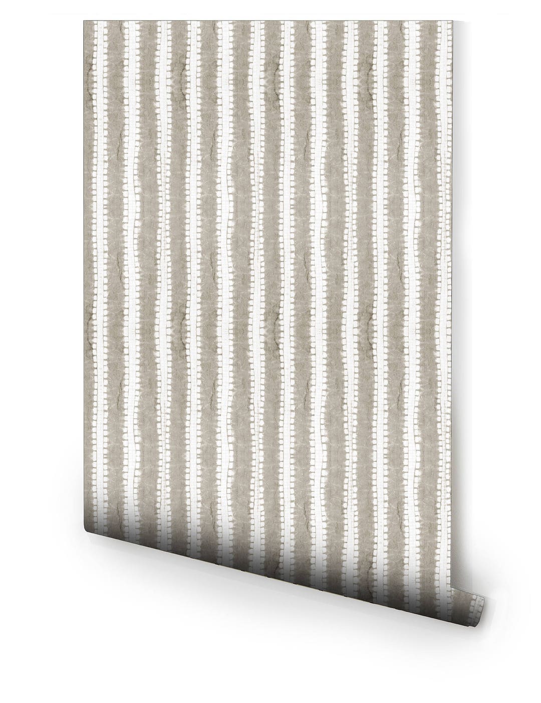 Sand Vertical Stripe Wallpaper - Etsy