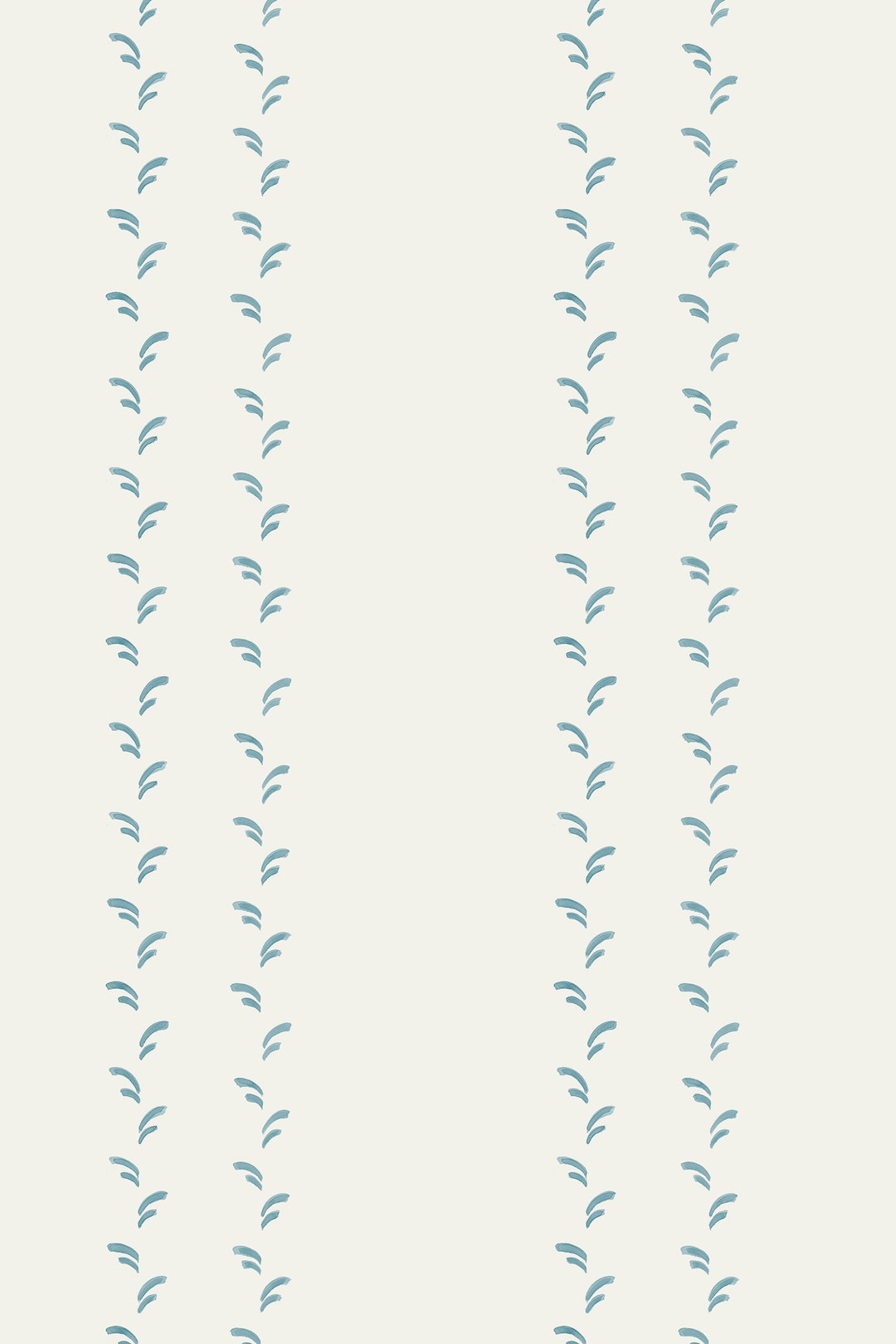 Willow Baci Cream Blue Striped Abstract Wallpaper - Etsy