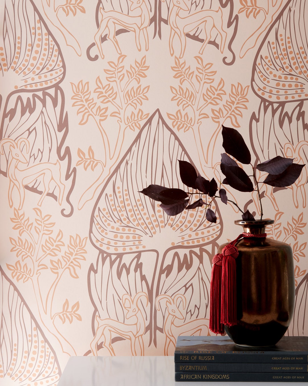 Arabian Nights Wallpaper- Screen Printed - Etsy